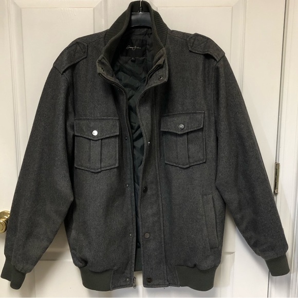 Sean John | Jackets & Coats | Vintage Sean John Recycled Wool Bomber ...